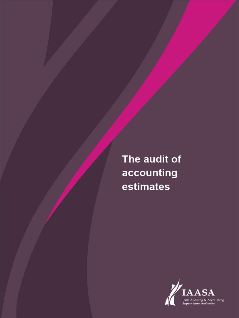 Aqu The Audit of Accounting Estimates | PDF