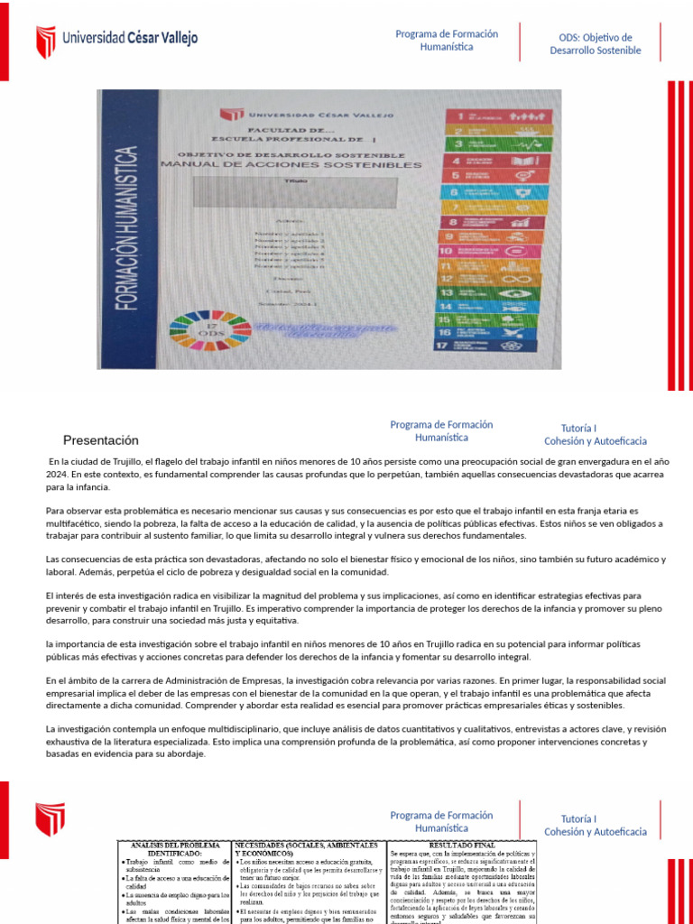 1° Ppt. Ods para Exposición | PDF