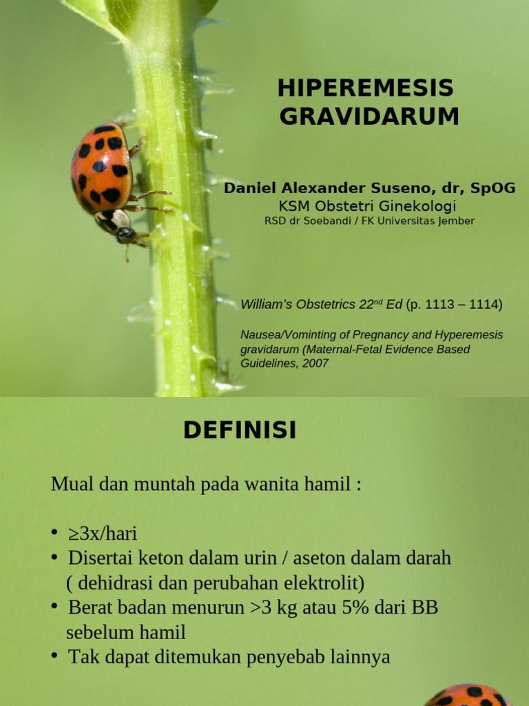Hiperemesis Gravidarum | PDF