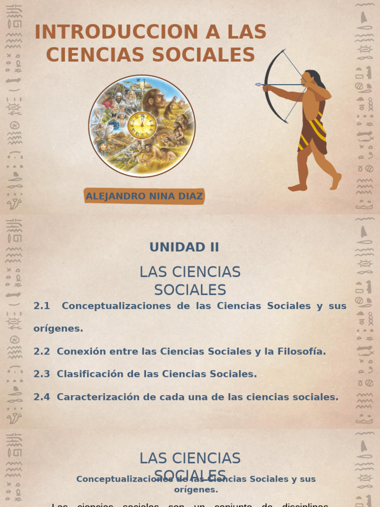 Las Ciencias Sociales | PDF