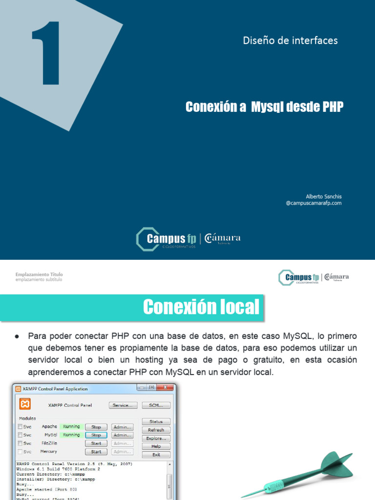 Conexión A Mysql Desde PHP: Diseño de Interfaces | PDF