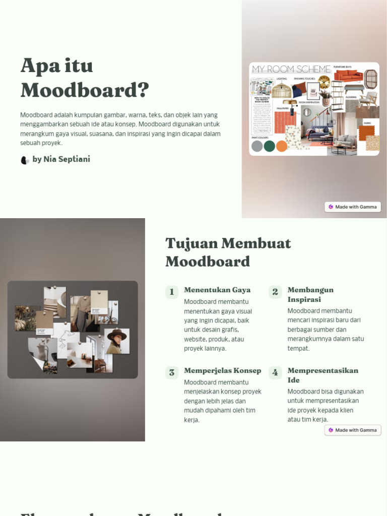Apa Itu Moodboard | PDF