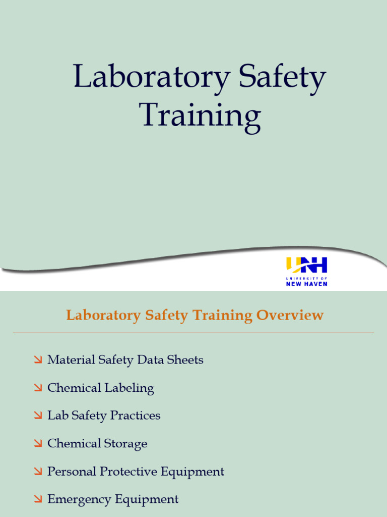 Lab Safety Training | PDF