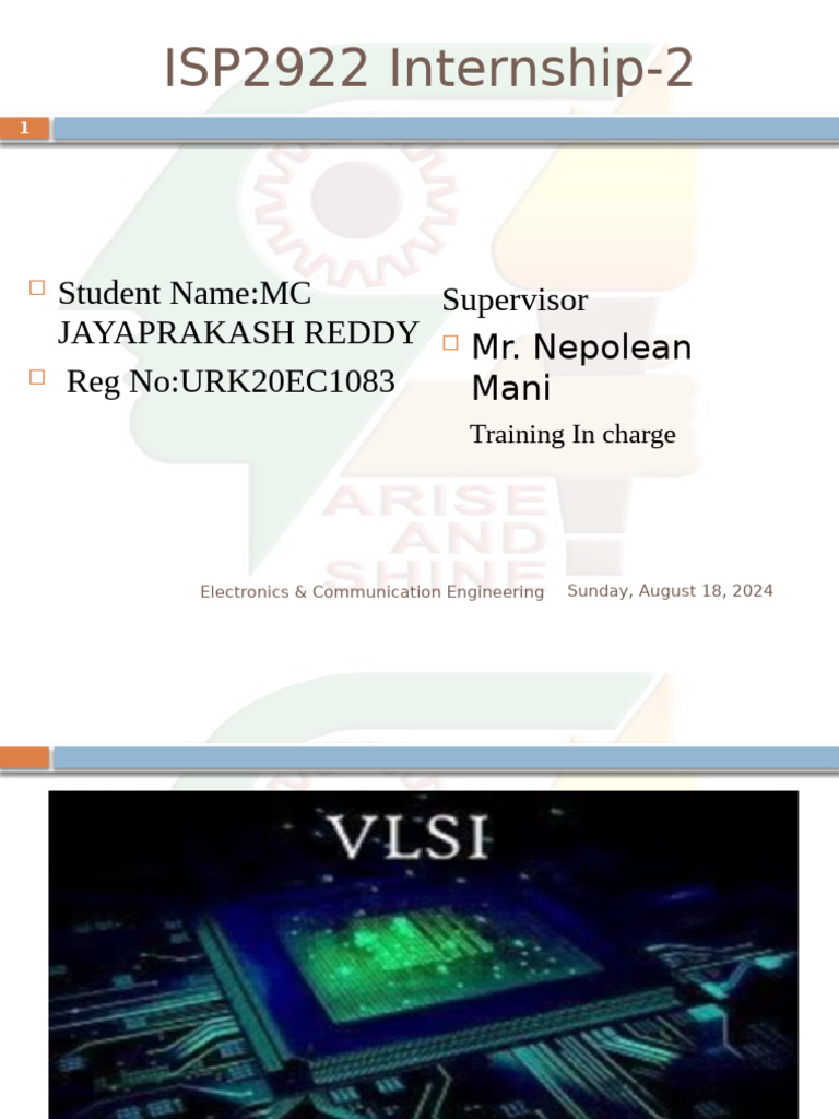 Internship - Template | PDF