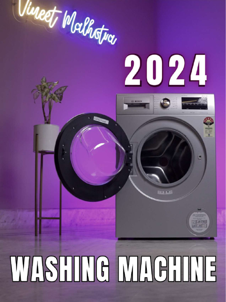 Washing Machine 2024 | PDF