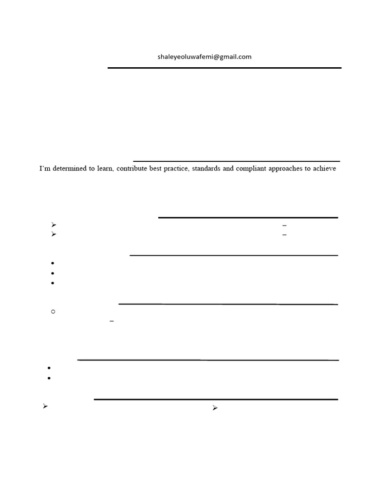 Oluwafemi Samson CV | PDF