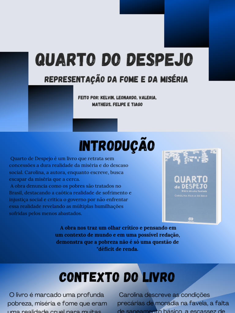 Quarto Do Despejo | PDF