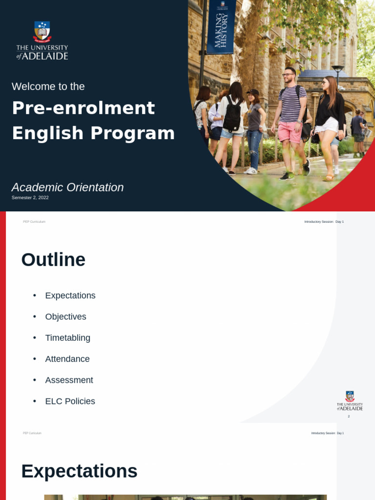 PEP Intro Session (final)_Sem 2 2022 | PDF