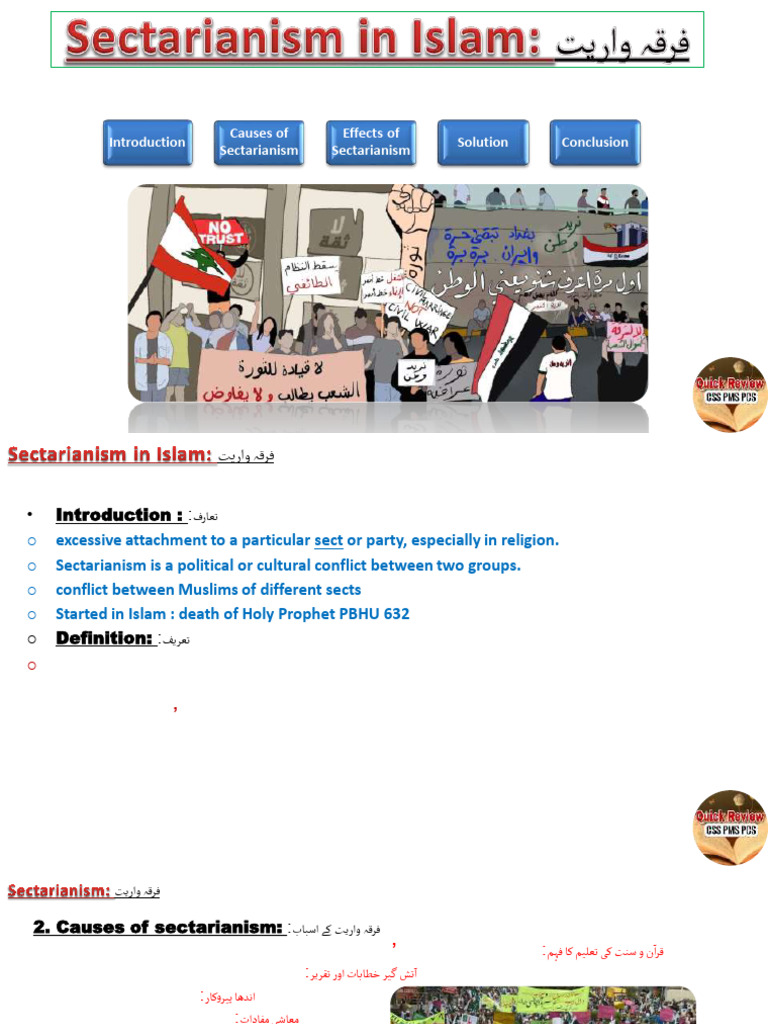 Sectarianism | PDF