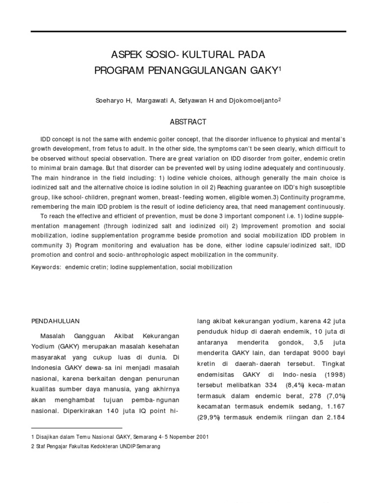 Jurnal GAKY | PDF