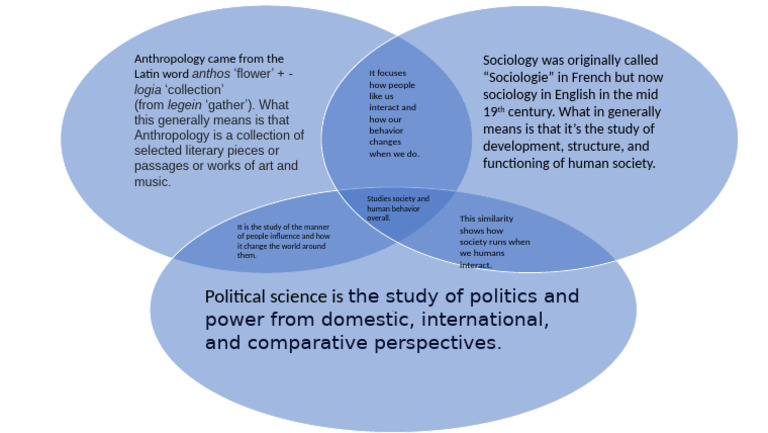 Venn Diagram For Understanding Culture | PDF