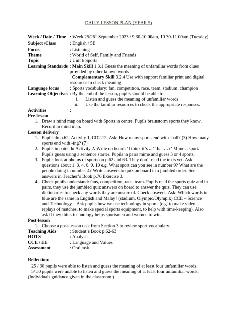 lesson 64 Listening | PDF