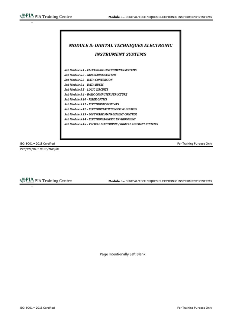 B1.1 SubModule 5.1 | PDF