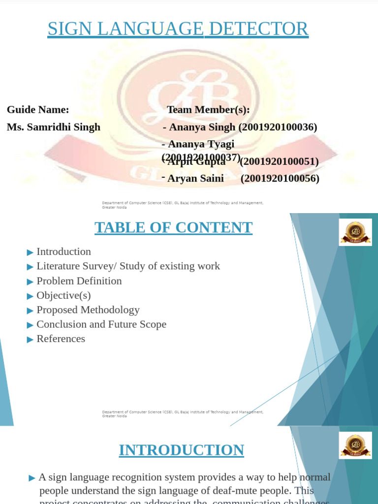 Final Year Project | PDF