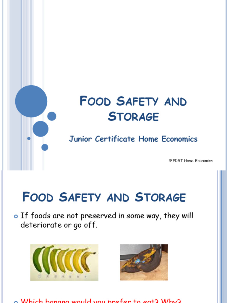 Food Safety Storage | PDF
