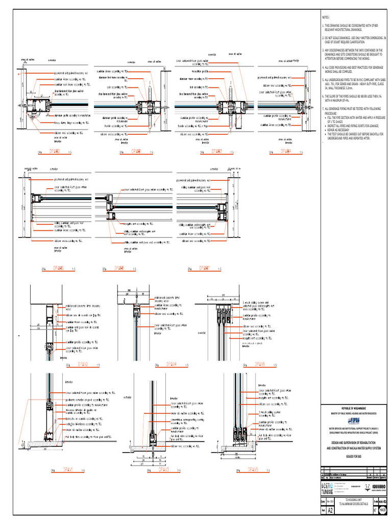 Standard Details Drawings-Contract - 1 - 28 | PDF