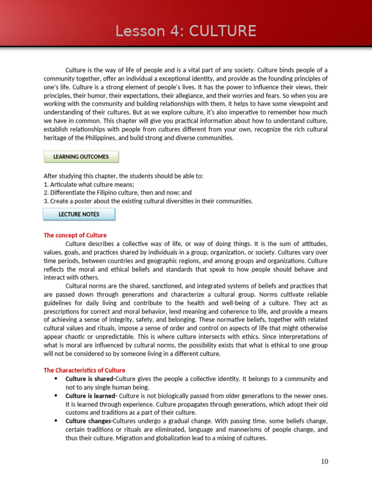 Ethics LM Lesson4 | PDF | The Arts | Science & Mathematics