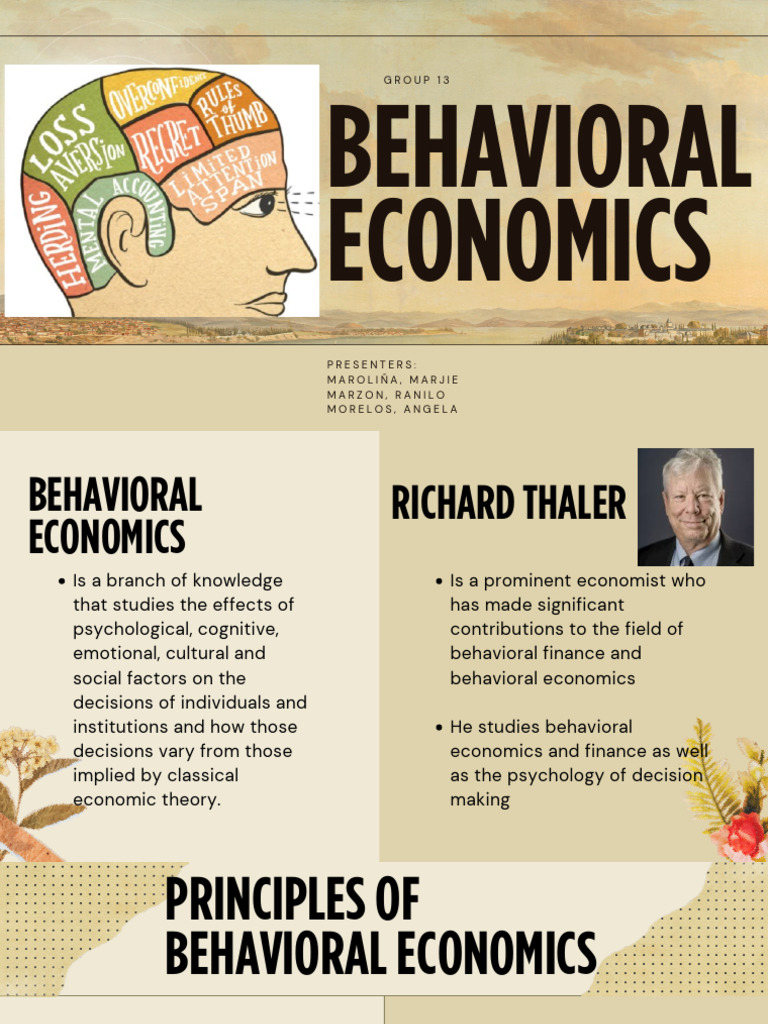 Group 13 - Behavioral Economics | PDF