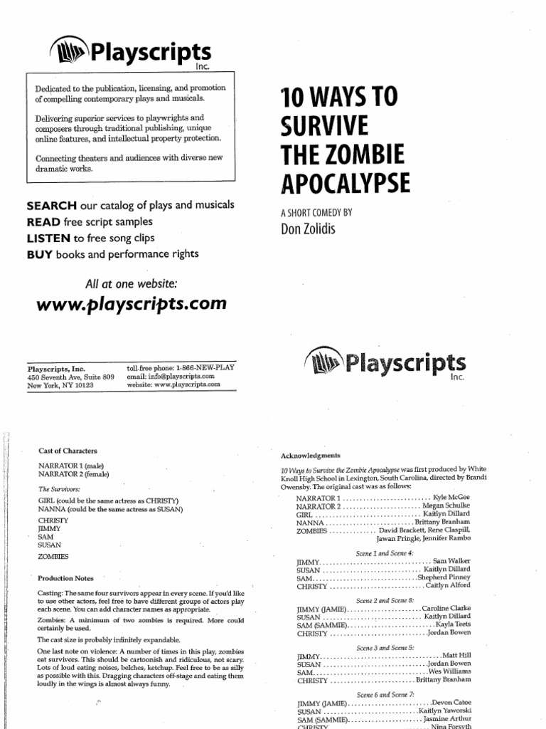 Zombie-Script | PDF