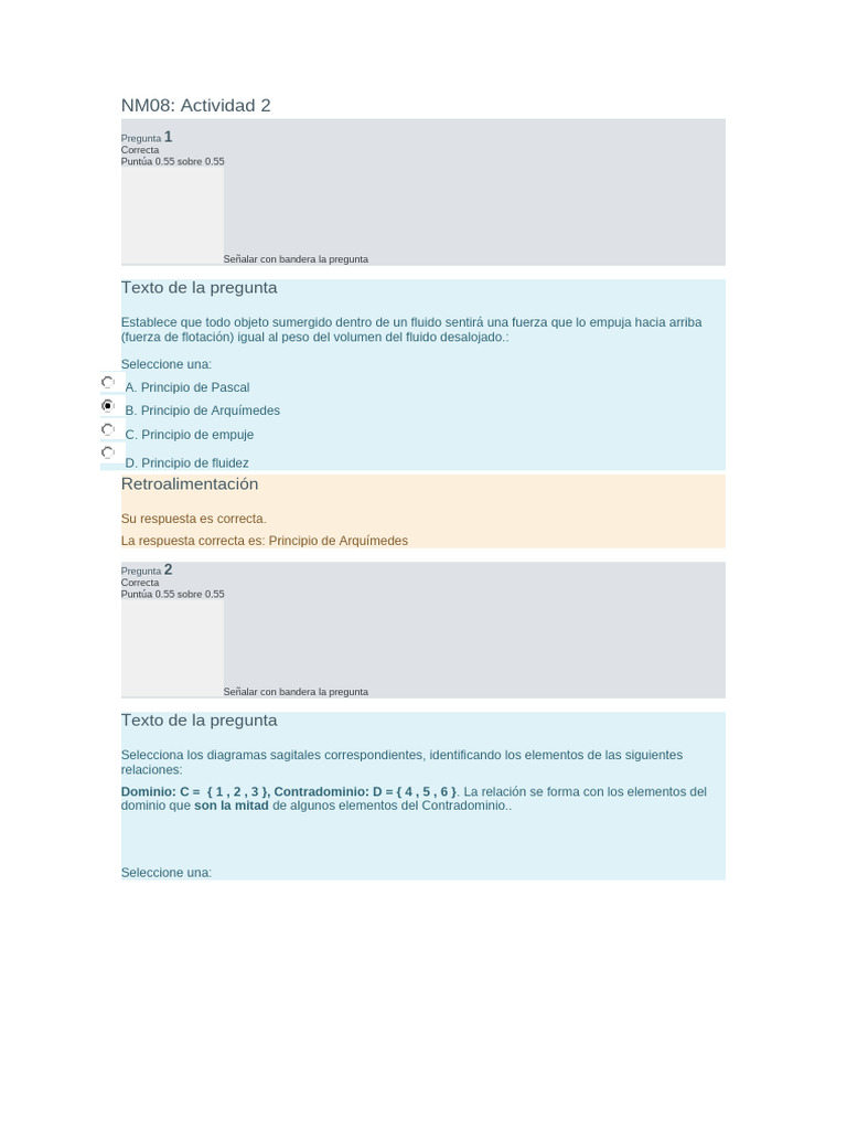 NM08: Actividad 2 | PDF | Mecánica | Métodos y materiales de enseñanza
