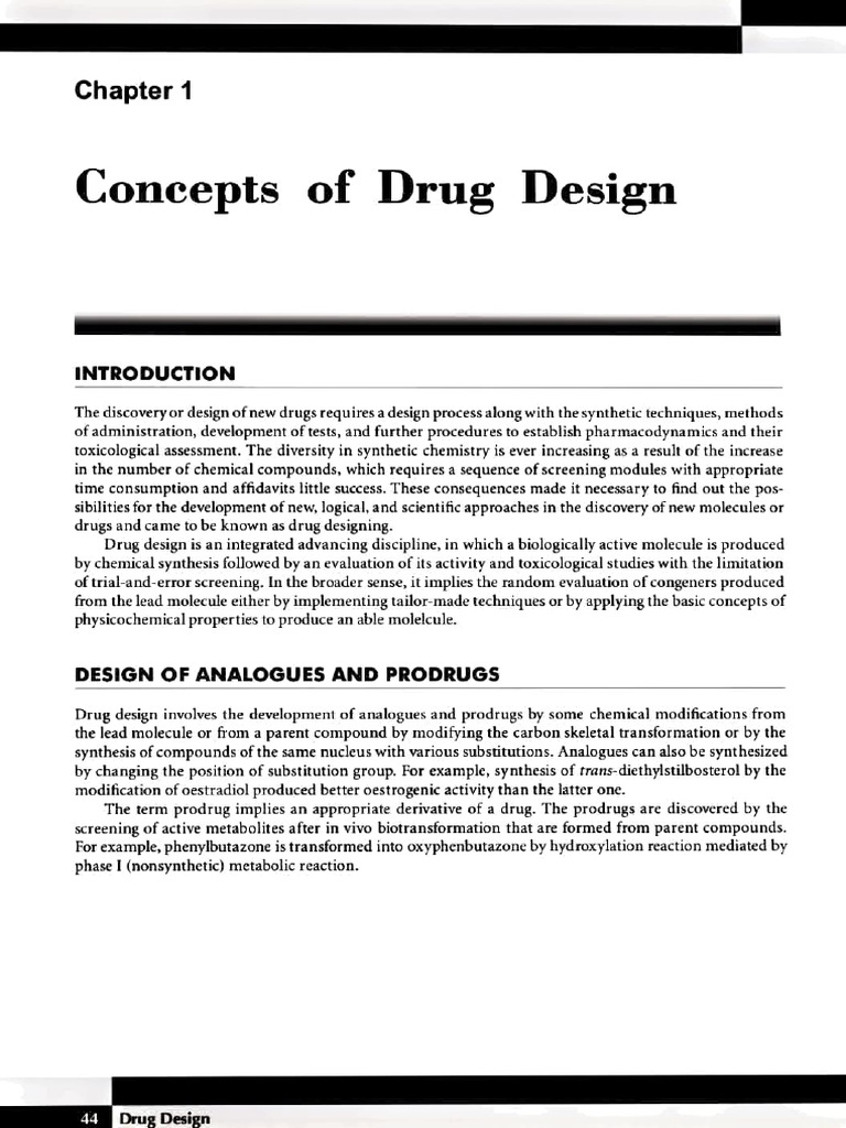 Drug Design | PDF | Drug Design | Self-Improvement
