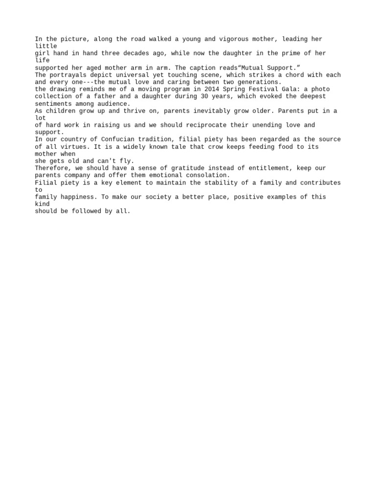 Filial Piety | PDF
