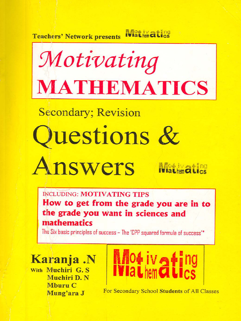 Mathematics Success | PDF