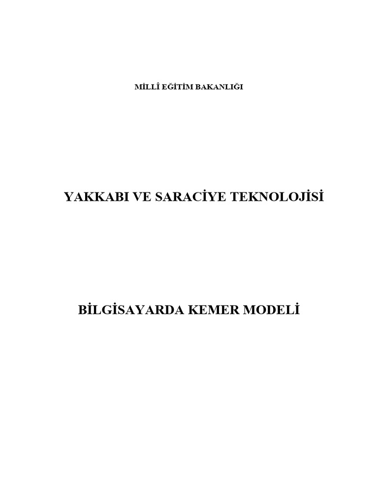Bilgisayarda Kemer Modeli | PDF Bilgisayarda Kemer Modeli | PDF