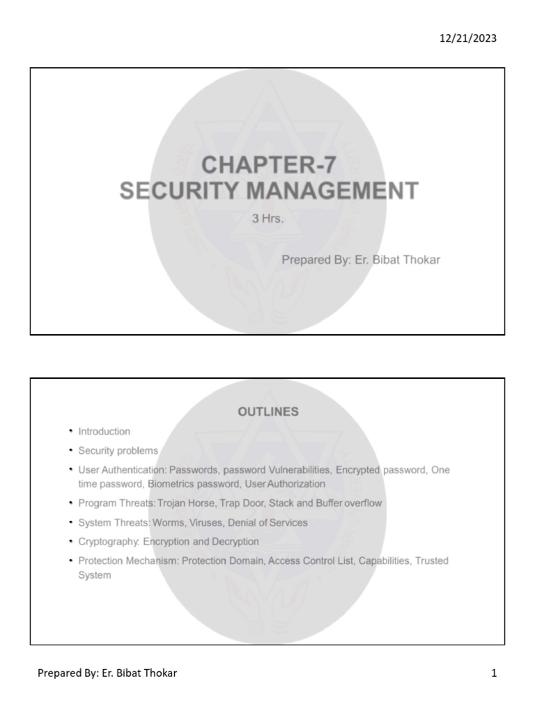 Unit 7 | PDF | Key (Cryptography) | Computers