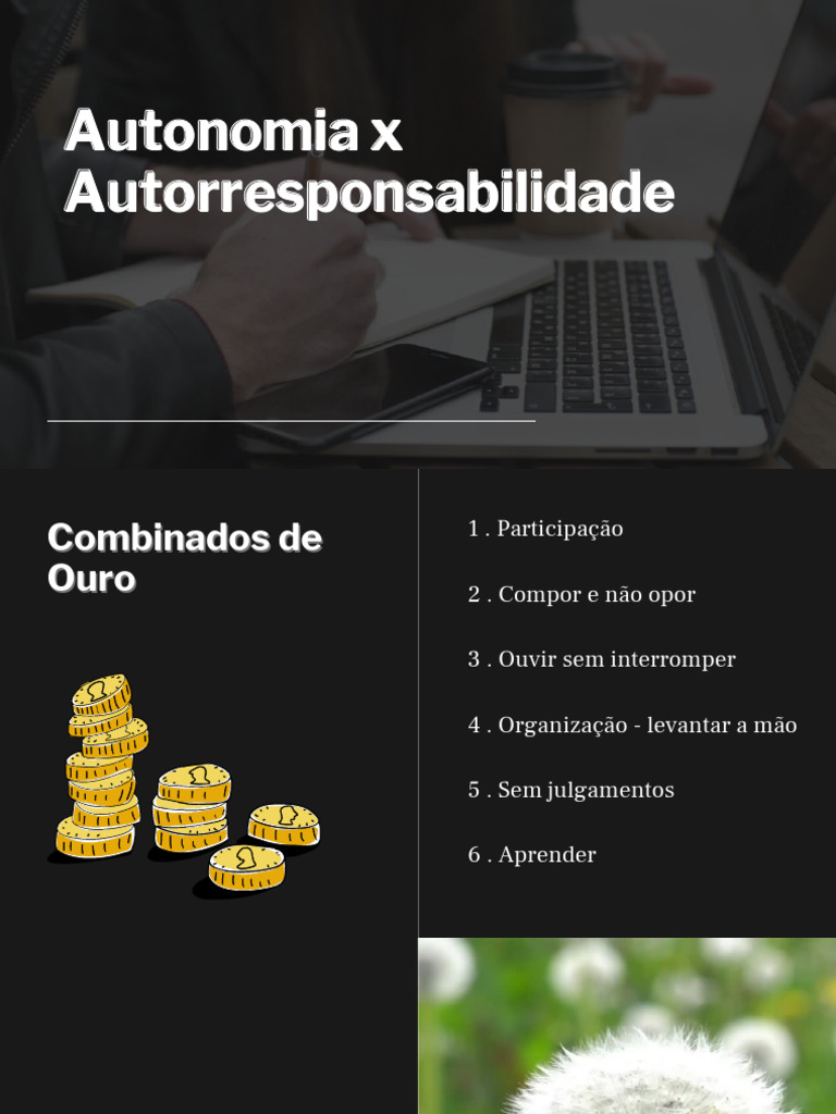 Autonomia X Autorresponsabilidade | PDF
