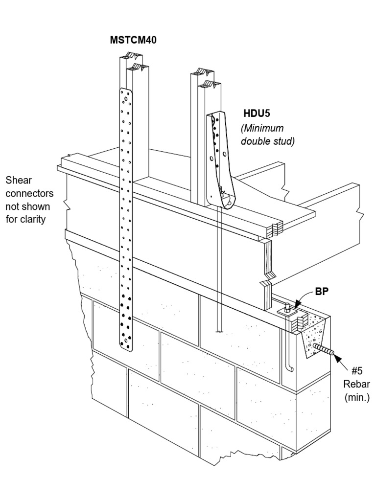 C D49 2DP Cad ISO Instld HWRC-D49-Floor-To-MasonryConcrete | PDF