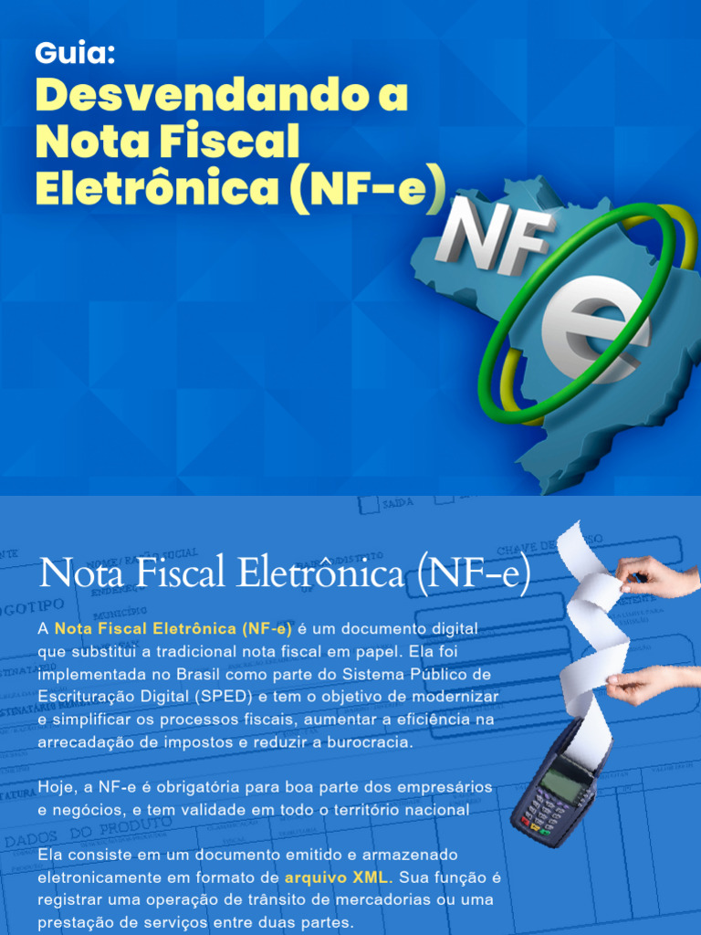 Tudo Que Você Precisa Saber Sobre A Nfe | PDF
