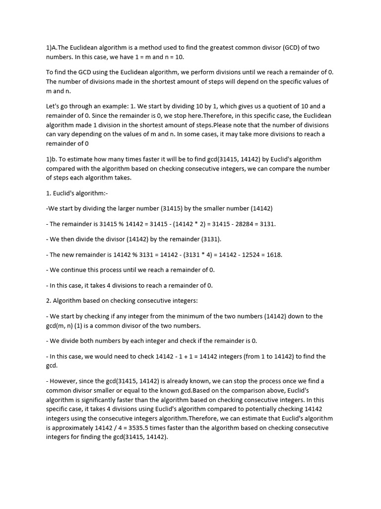 Daa Unit 1 Answers 12mark | PDF