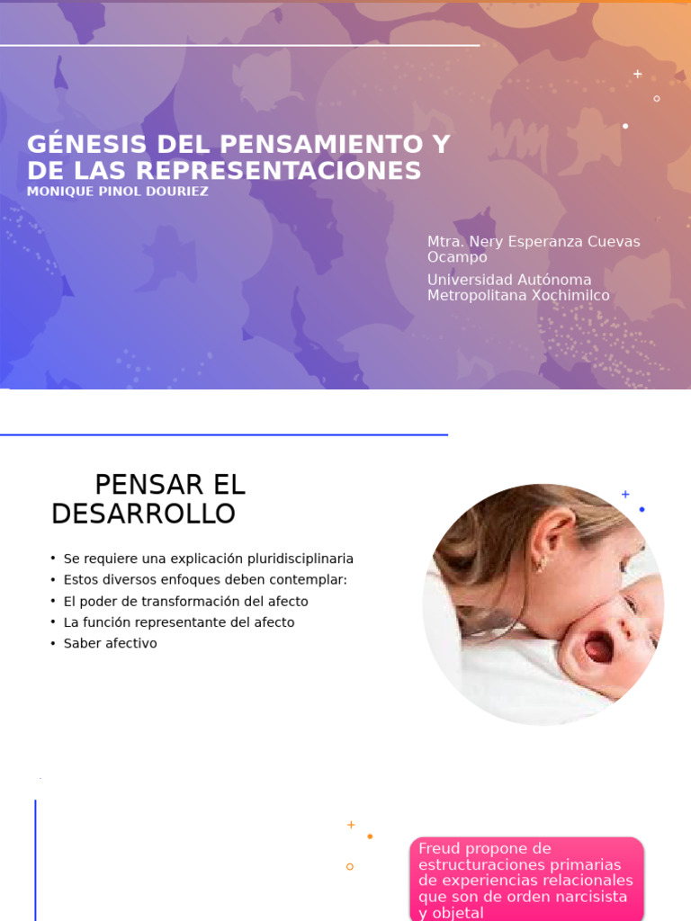 Gã - Nesis Del Pensamiento y de Las Representaciones | PDF