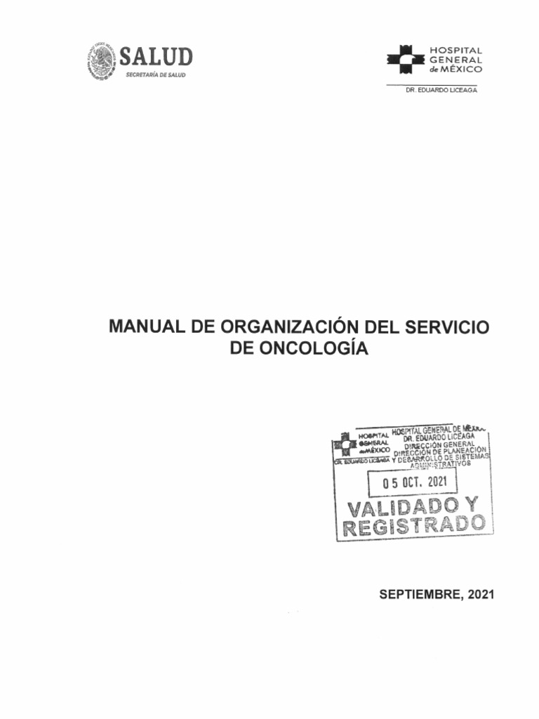 Man Org Onco | PDF