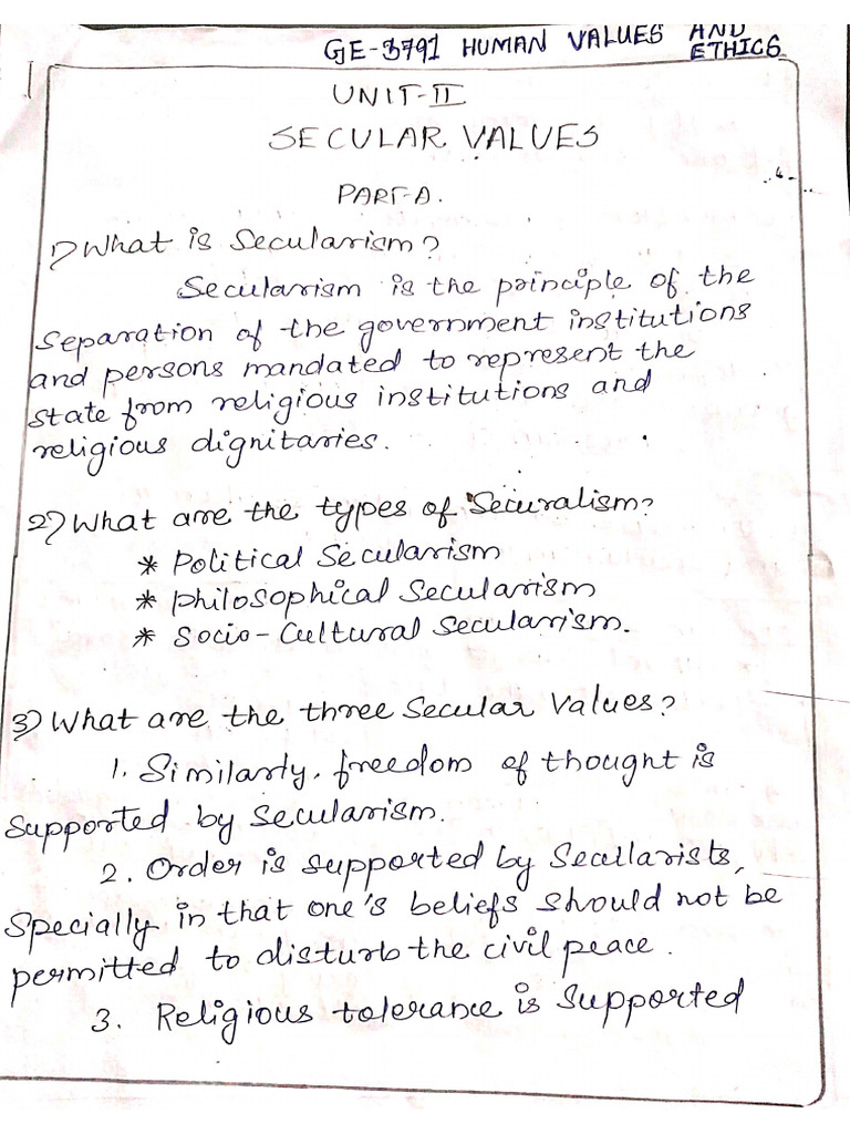 Human Values and Ethics Unit-2 Notes | PDF