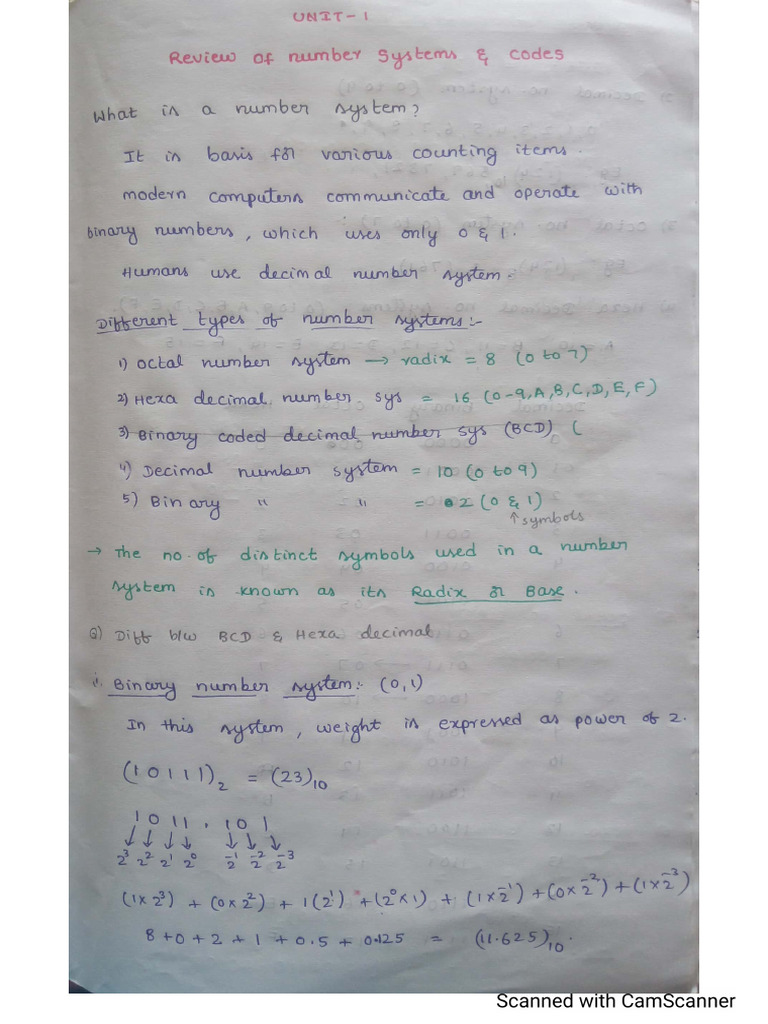 STLD Unit 1 Part 1 | PDF