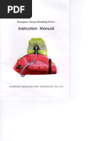 SCBA User Manual and Maintenance Guide | PDF | Valve | Breathing