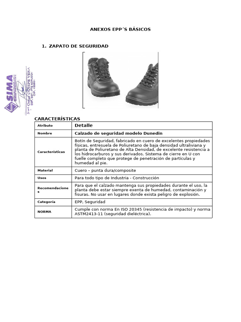 Anexos Epp S Básicos | PDF