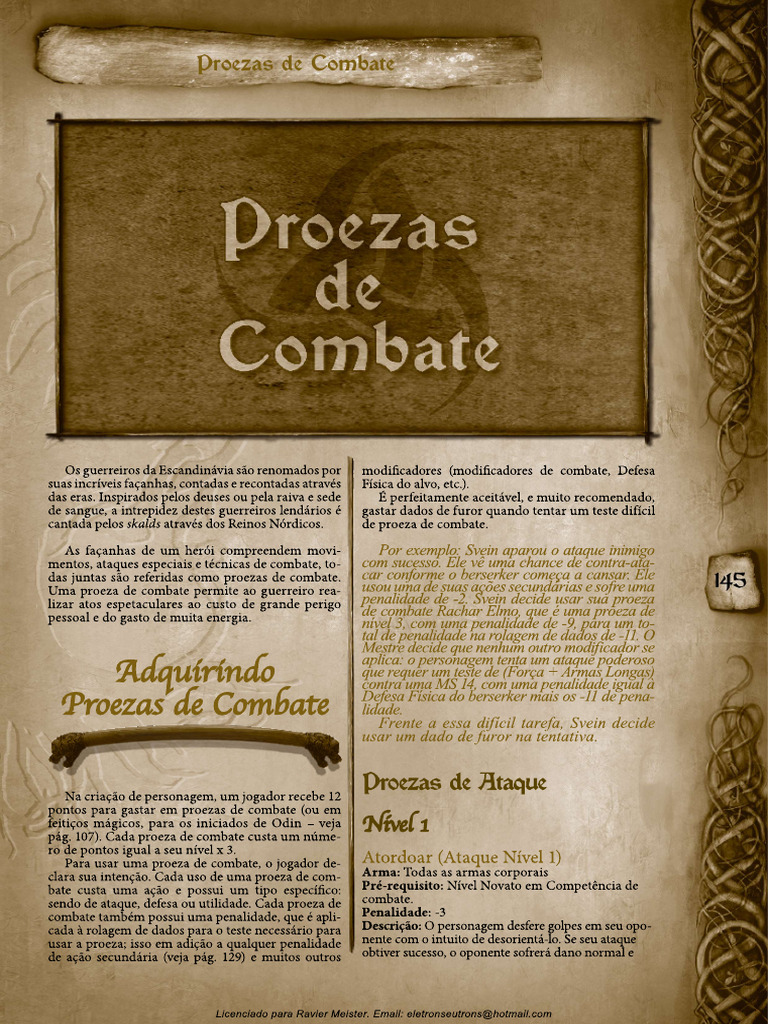Proezas de Ataque Yggdrasil | PDF