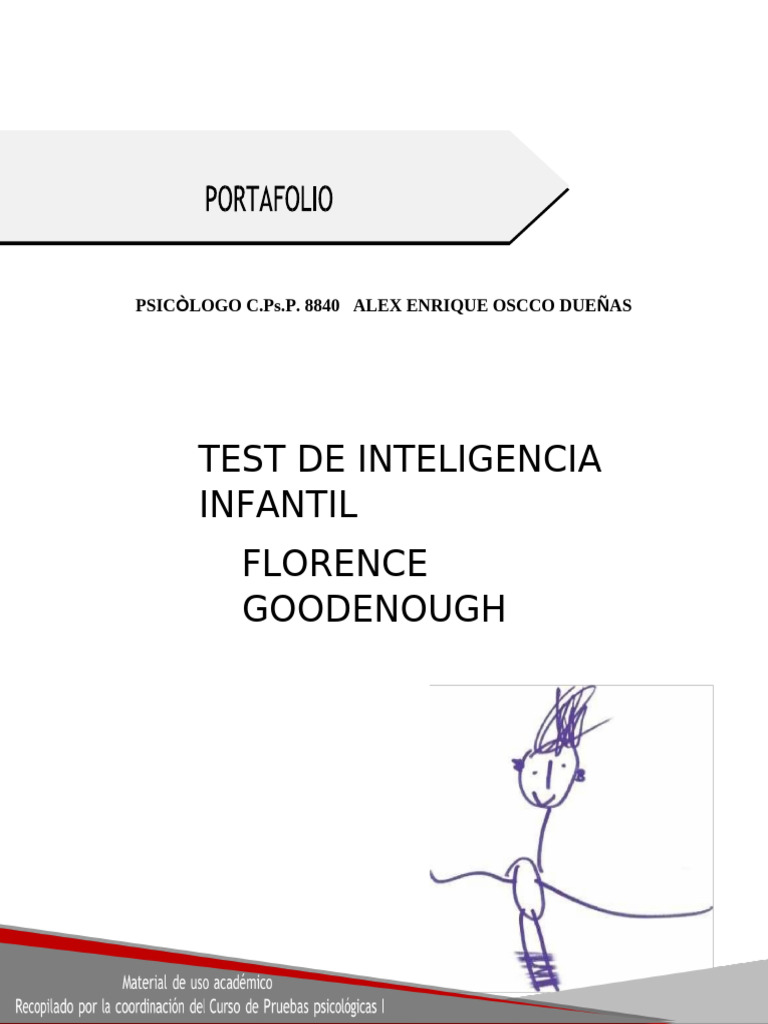 Test de Goodenough Harris | PDF
