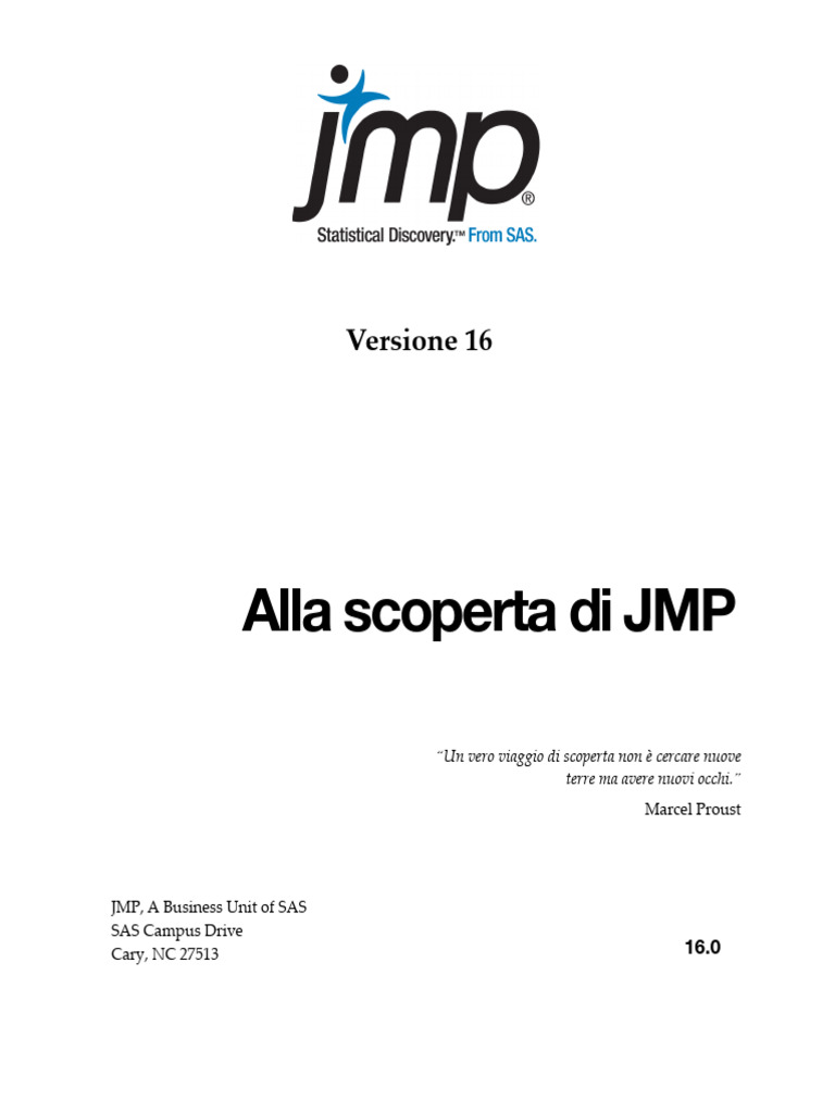 Discovering JMP | PDF