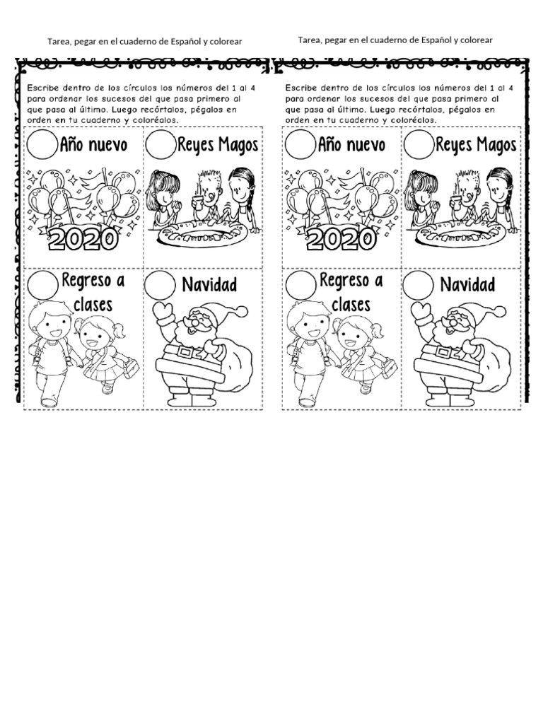 Enero Actividades | PDF