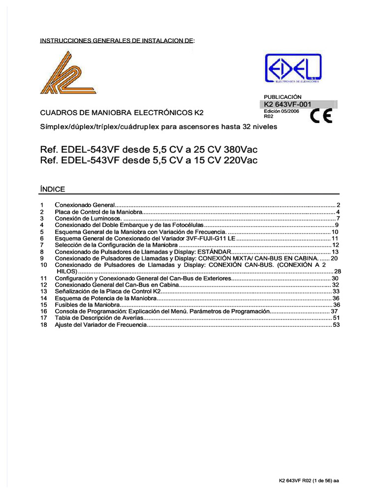 PDF Edel k2 Maniobra - Compress | PDF