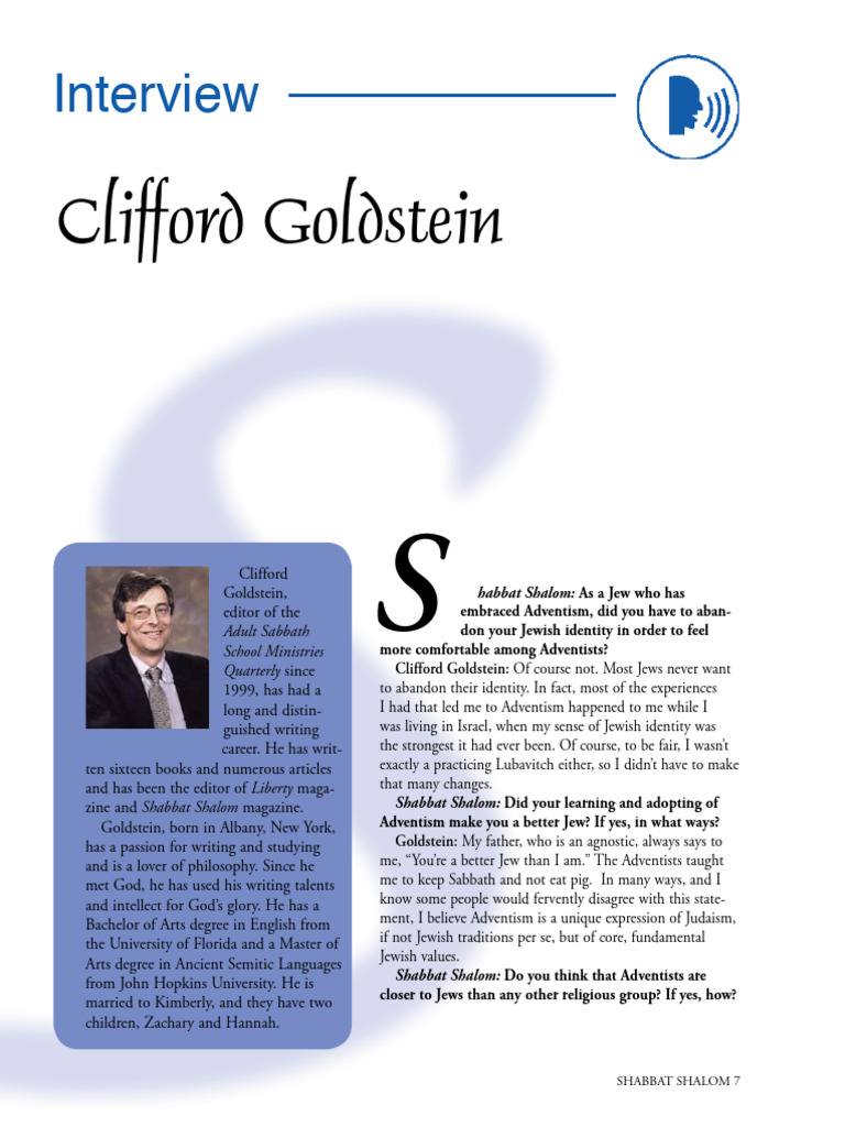 Clifford Goldstein | PDF