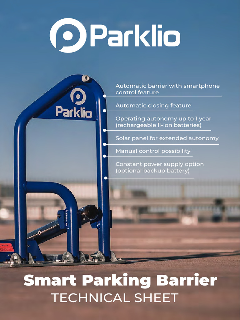 Parklio Barrier Techsheet | PDF