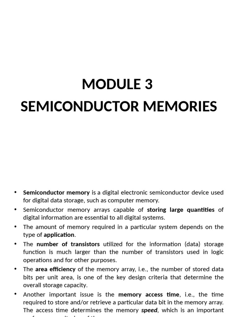 Vlsi Module 3 Pdf