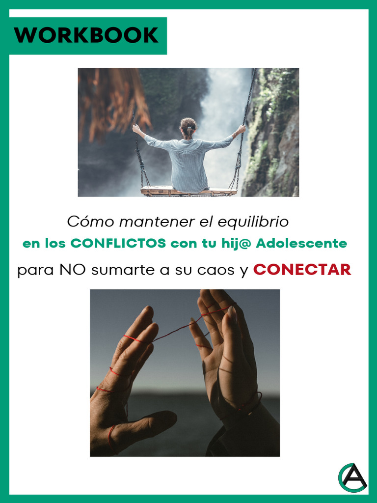 WorkBook Como Mantener El Quilibrio en Los Conflictos Con Tu Hijo ...