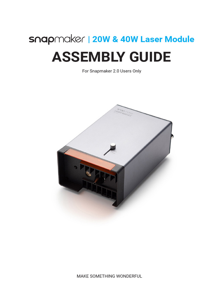 20W & 40W Laser Module Assembly Guide | PDF