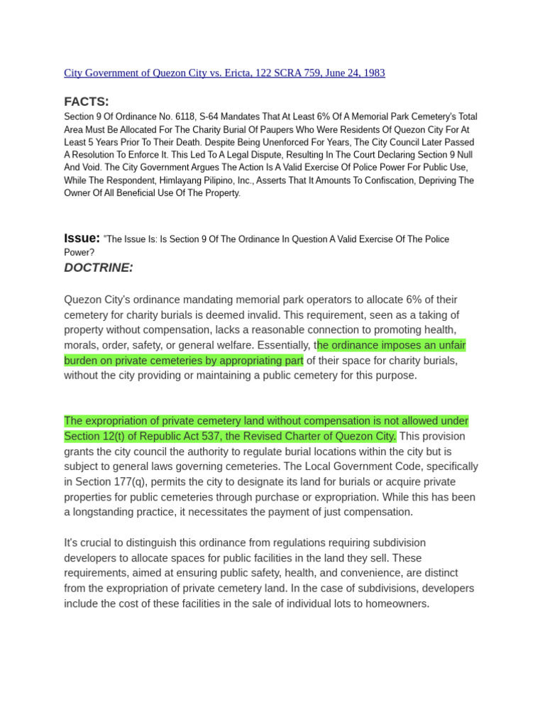 Eminent Domain | PDF